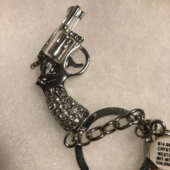 Other | Crystal Revolver Keychain | Poshmark